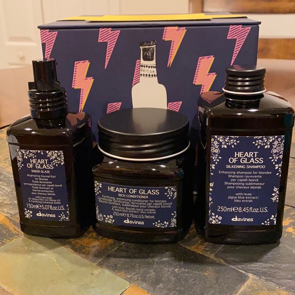 Davines | Hair | Davines Heart Of Glass Gift Set Blonde Shampoo ...